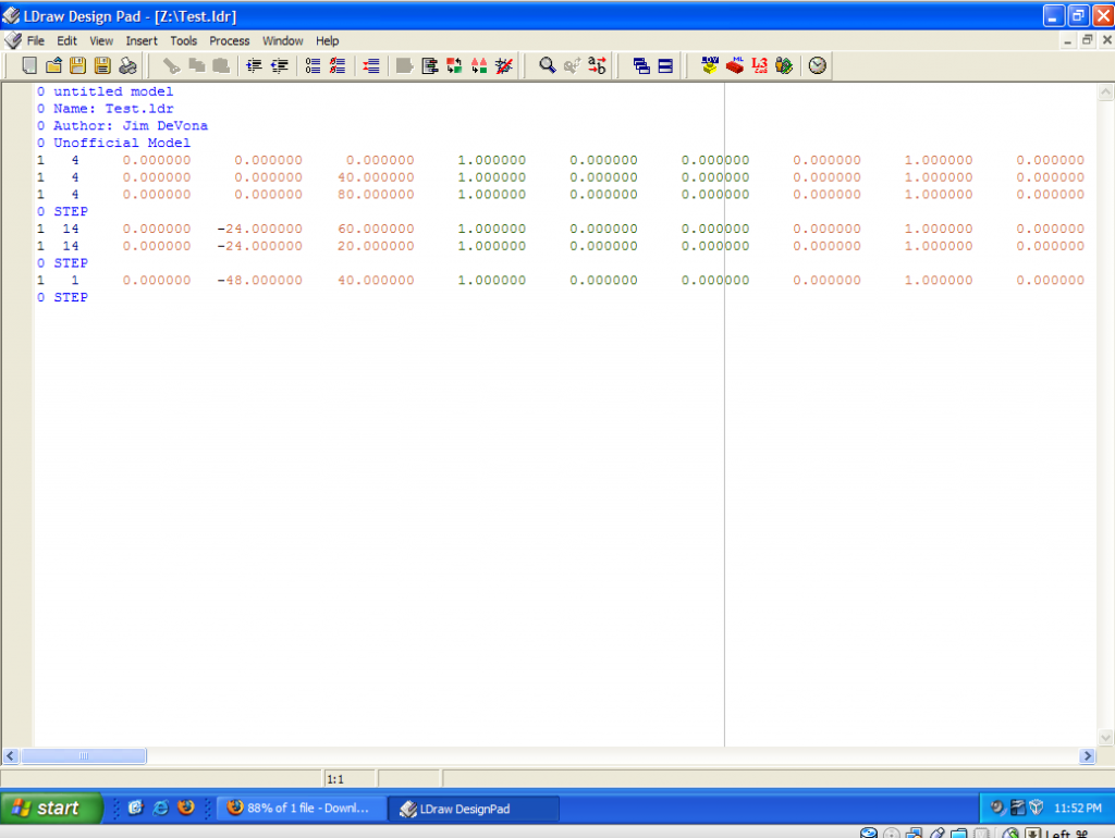 LDraw Files, Line Endings, and an Ecosystem Inventory – anoved.net
